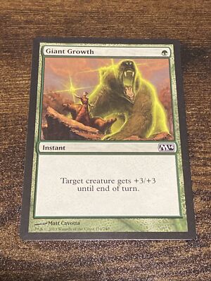 Giant Growth 174/249 M14 Core Set 2014 MTG Magic The Gathering D5542 ...
