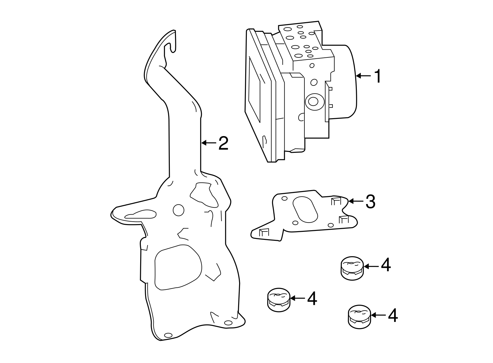 Genuine Honda Modulator Assembly Vsa 57100-TVA-A16 for sale online | eBay