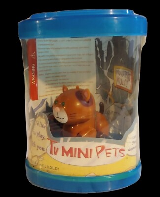 🐈 NEW 2002 Tomy Micropets Voice Activated Toy - VTG Coco Cute Cat Mini ...