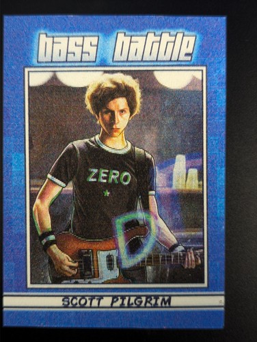 Michael Cera Scott Pilgrim Lenticular Trading Card Signed AP Cuyler ...