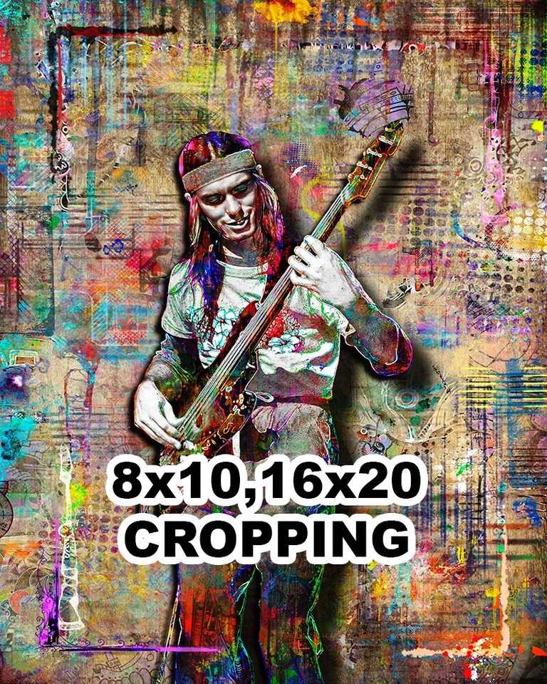 JACO PASTORIUS JAZZ Pop Art 8x12in Poster, Jaco Bass Legend Print Free ...