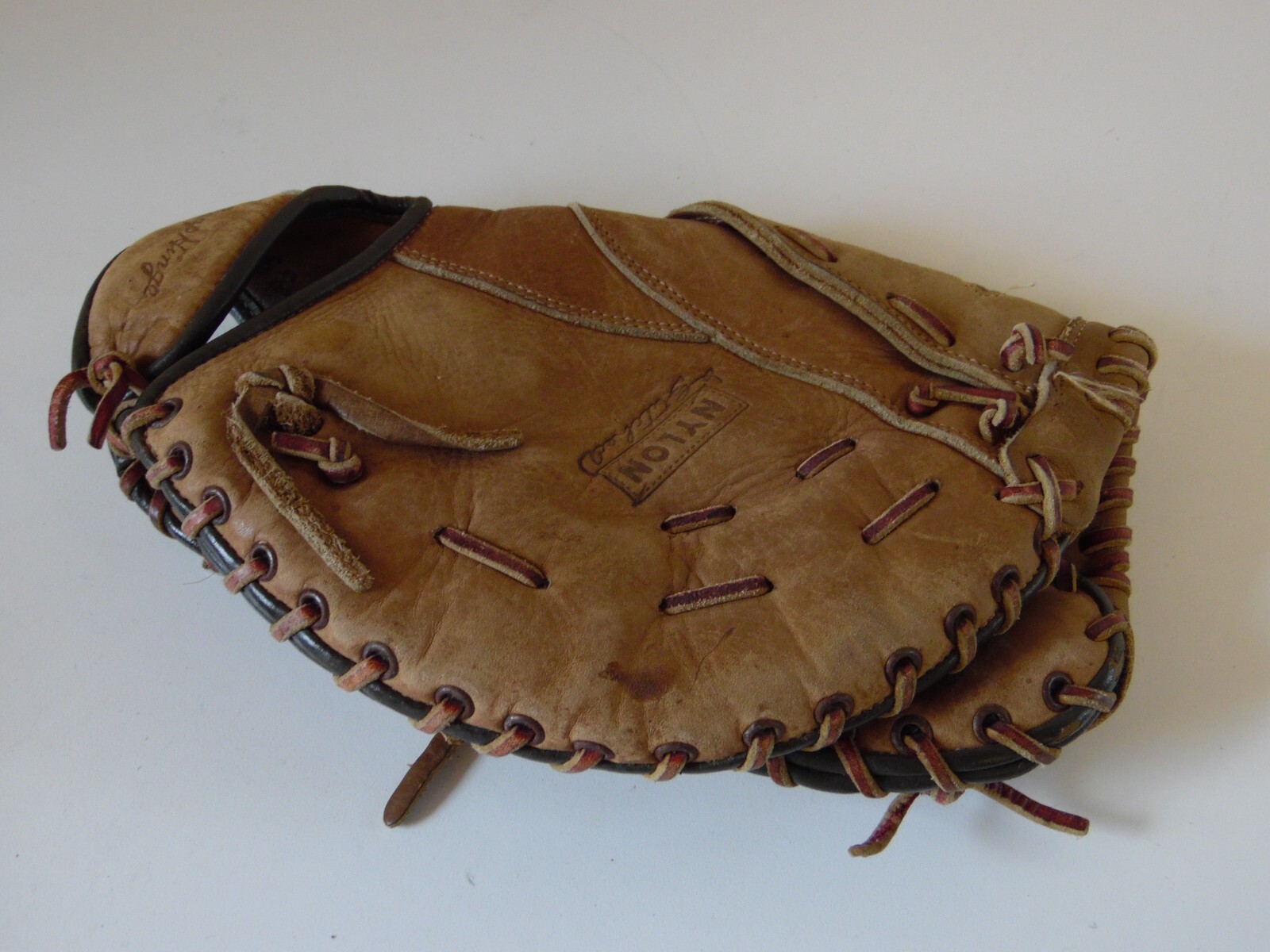 Vintage Ted Williams Sears & Roebuck First Base Mitt Glove 1st LH Throw ...