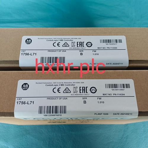 Allen-Bradley 1756-L71 SER B CompactLogix 2MB Controller Allen Bradley 1756 L71 | eBay