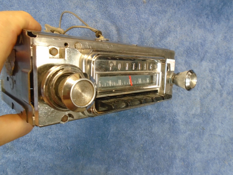 SERVICED w/WARRANTY 1966 PONTIAC GTO LEMANS TEMPEST DELCO RADIO ...