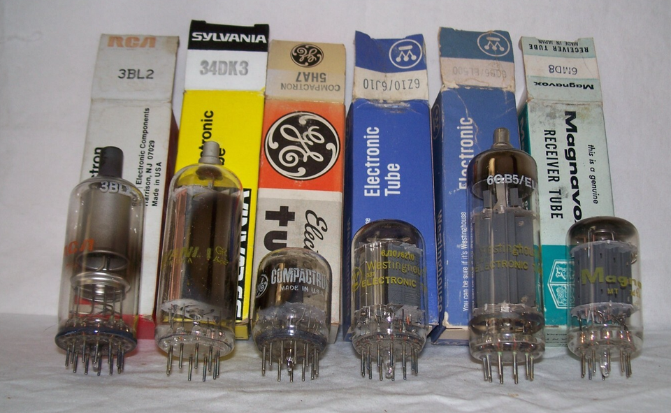 Lot of (80) tubes in boxes,mostly NOS,collection,ham radio,amp ...