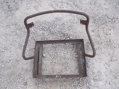 John Deere JD tractor ORIGINAL Deluxe seat base frame back rest bar | eBay