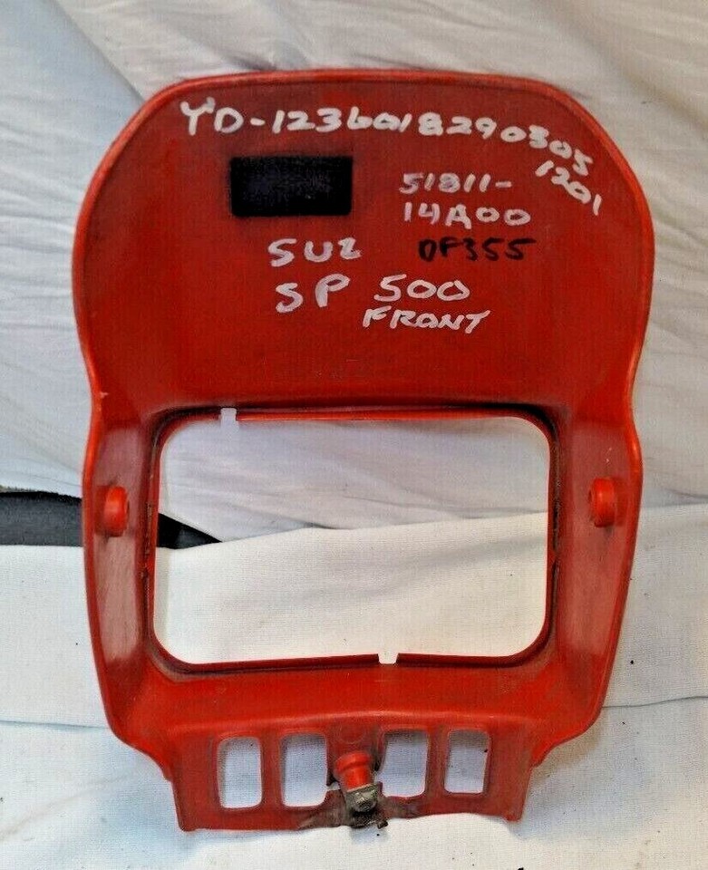 86 Suzuki SP125 SP200 Upper Front Fairing Headlight Cover 51811-14A00 ...