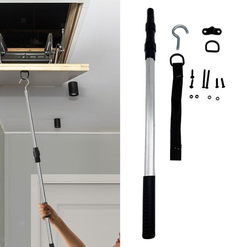 Attic Pull Down Hook Loft Stairs Reach Rod Tool High Performance Attic ...
