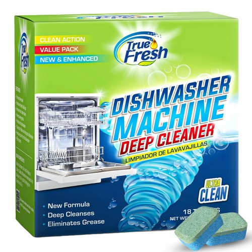 Dishwasher Cleaner And Deodorizer Tablets 18pack Remove Stains ...