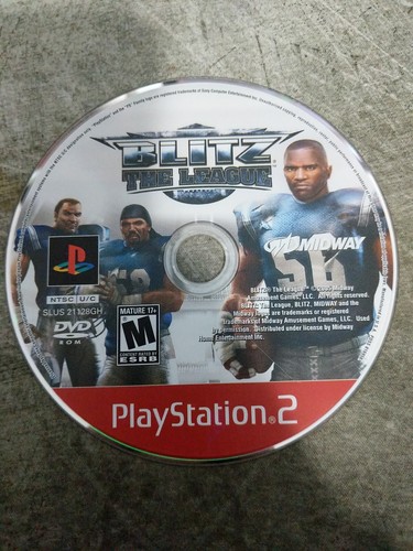 Blitz The League Sony PlayStation 2 PS2 2005 Football Sports Game Only ...