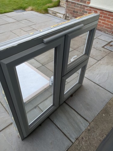 Double Glazed Window & Sill Agate Grey Exterior White Interior - 3 ...