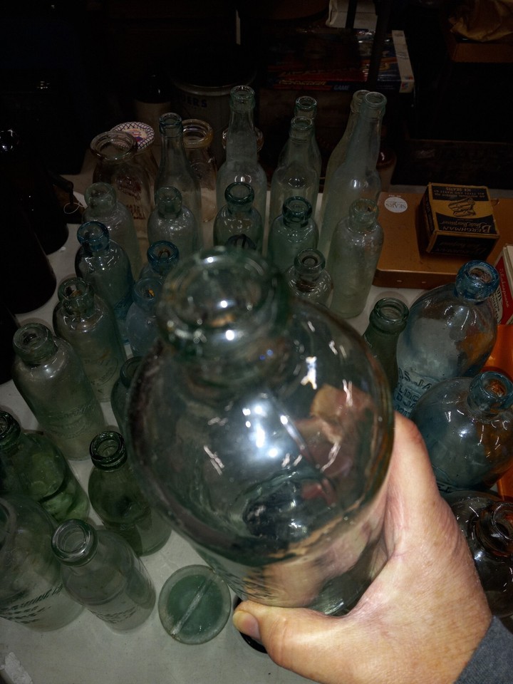 Antique Vintage Jos James Red Jacket MI Calumet Hutch Hutcheson Quart ...