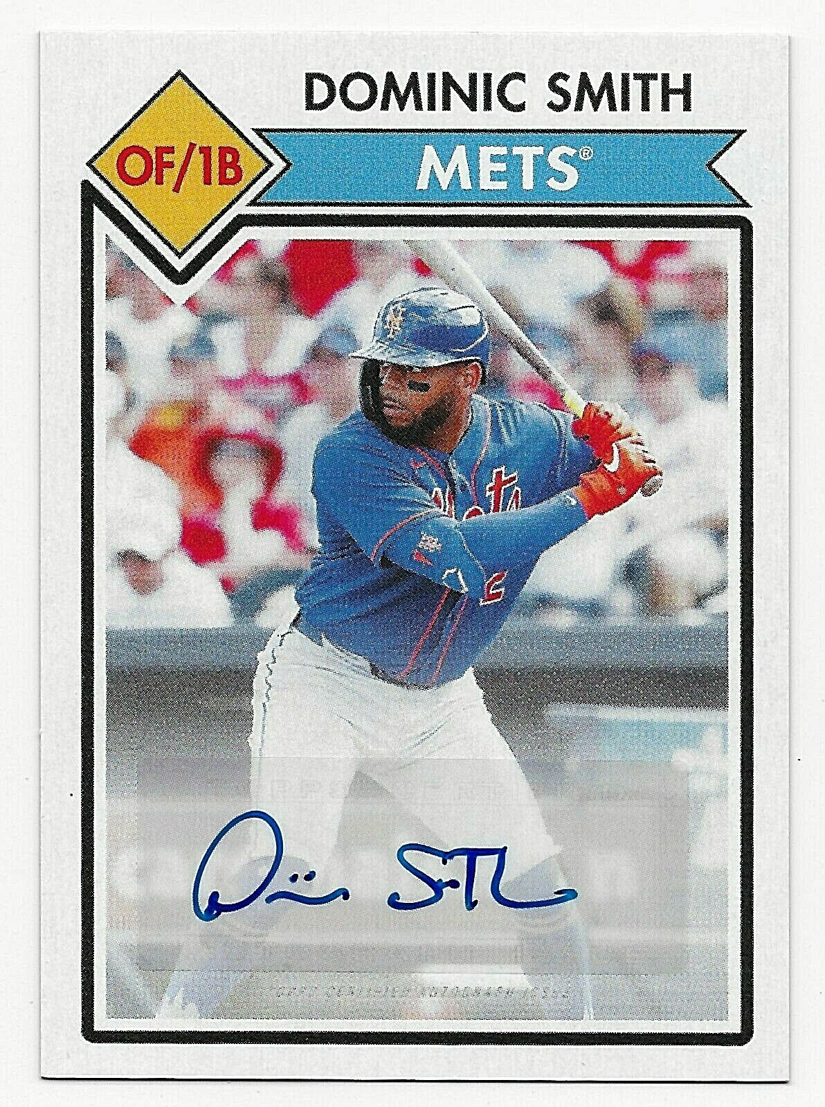 DOMINIC SMITH 2021 Topps 582 Montgomery Club Set #1 Autograph Auto | eBay