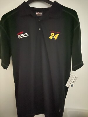 Jeff Gordon AARP Chase Hendrick Motorsports Black Polo Men's Shirt ...
