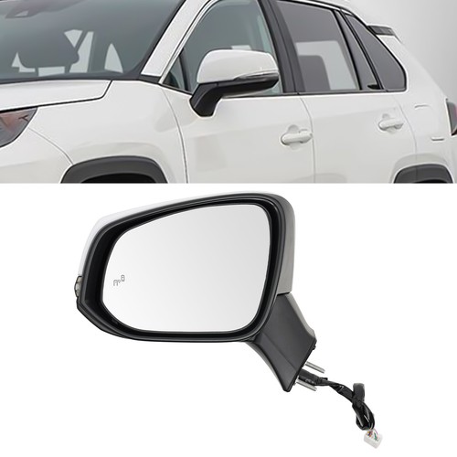 Left Side Mirror for 2019-2024 Toyota RAV4 Power Heated With Turn ...
