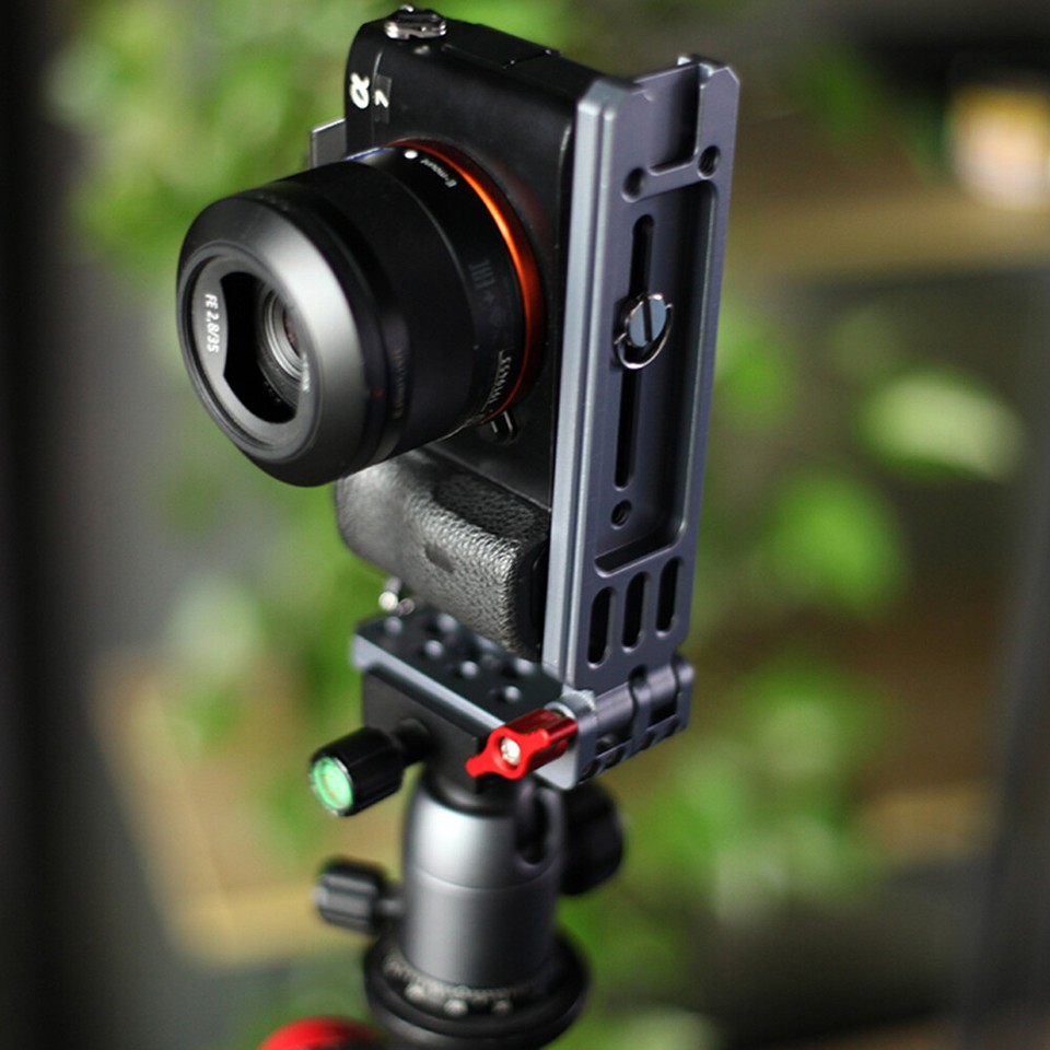 Universal L-Shape Mount Plate L Shape Holder L-Bracket for Canon Nikon ...