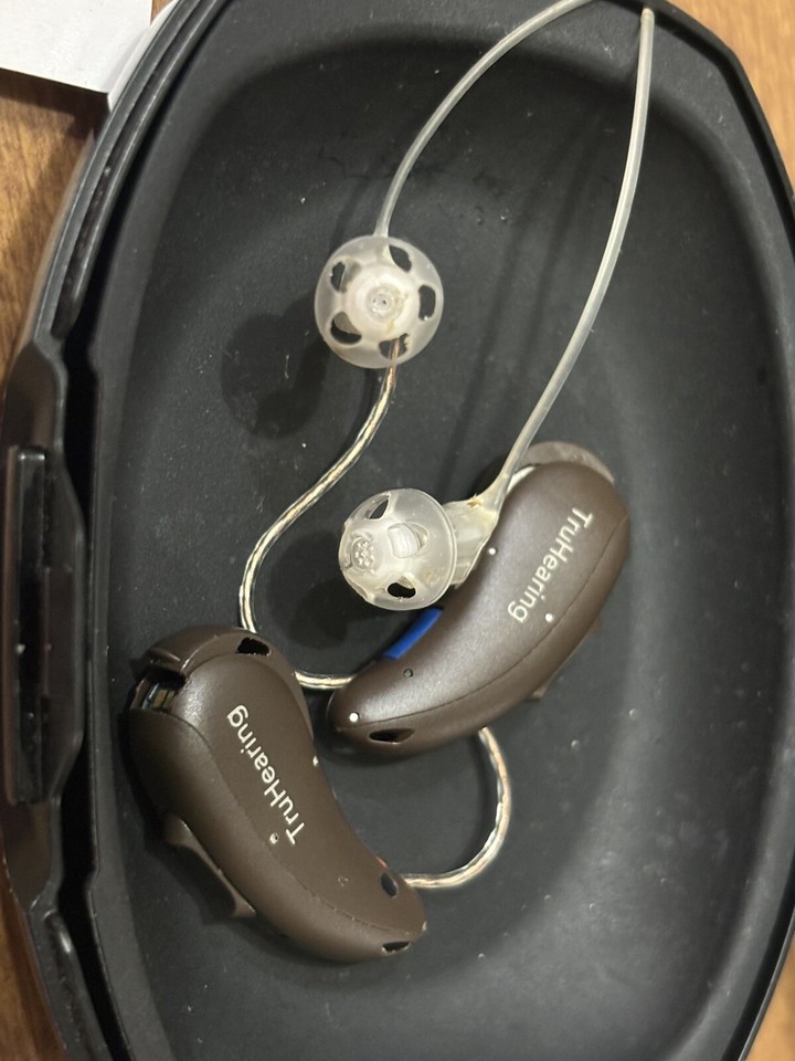 TruHearing TH Advanced RIC 19 Hearing Aid Left Only With Accessories | eBay