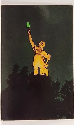 Postcard Vulcan God of Metals Vulcan Park Birmingham Alabama Vintage | eBay