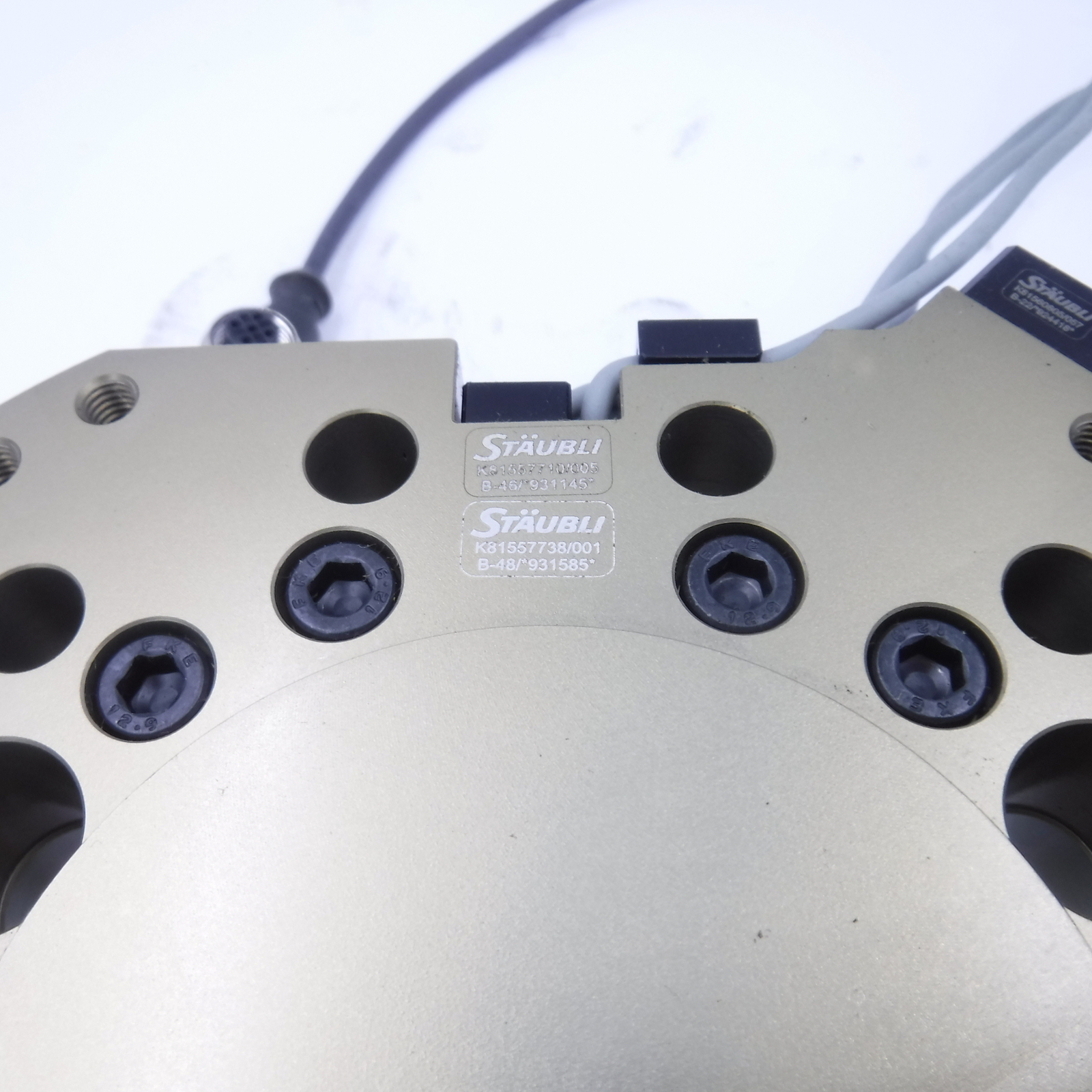 Staubli Industrial Robot Zero MPS Tool Changer K81557710/005, K81557738 ...