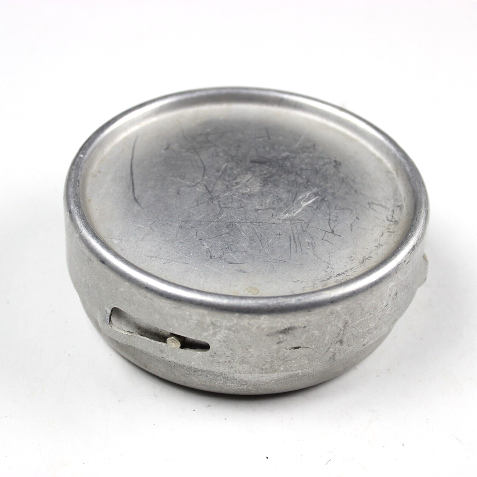 VINTAGE WEST GERMAN ARMY BUTTER DISH DDR ALUMINUM PLASTIC NOS SURPLUS ...