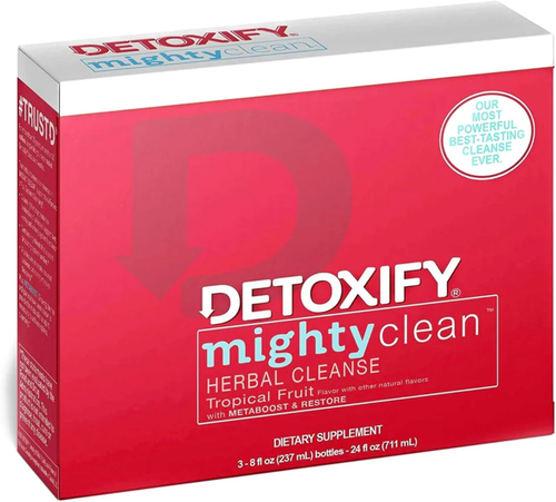 Detoxify – Mighty Clean Herbal Detox Cleanse Drinks 3 Bottles – Full ...