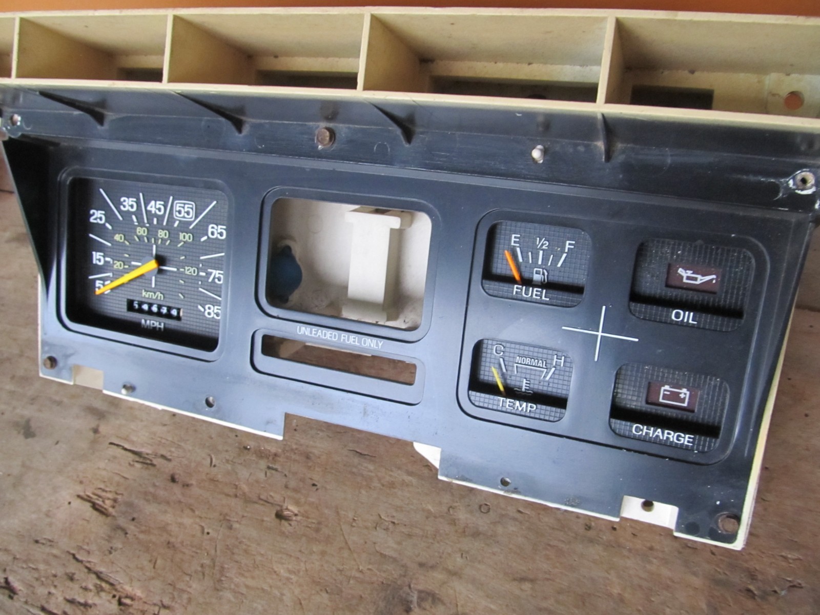 Model F Ibm Ford F150 250 350 1998-2008 Overhead Console Temp Compass ...