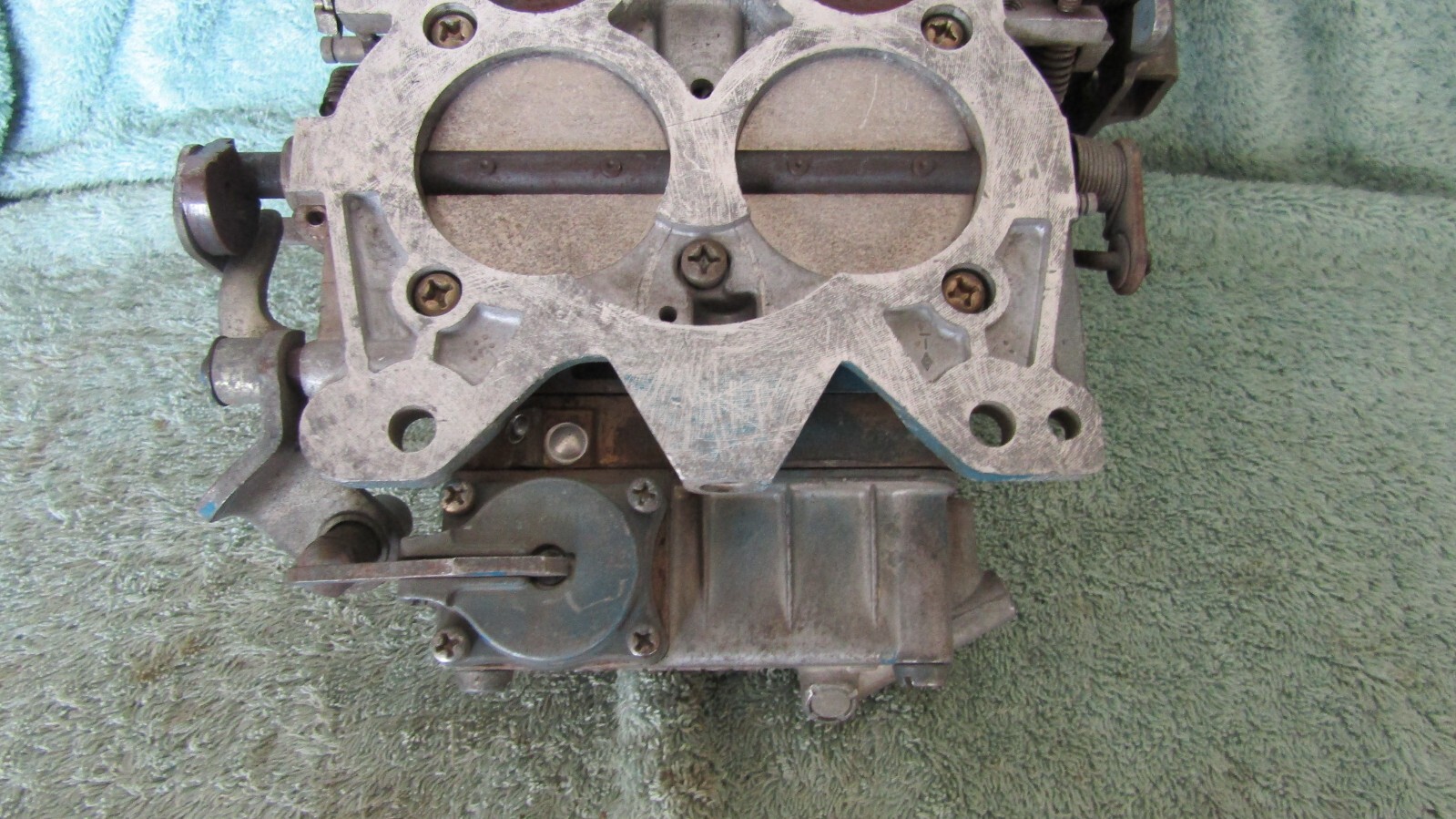 Holley Carburetor Carb 650 CFM Double Pumper 6498 SPREADBORE for sale ...