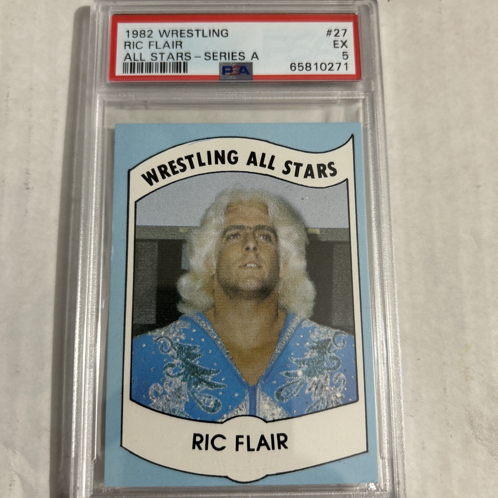 Ric Flair 1982 Wrestling All Stars Series A #27 Base Price Guide ...