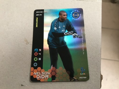 CARTA CARD FOOTBALL CHAMPIONS 2003/04 MILAN DIDA | eBay