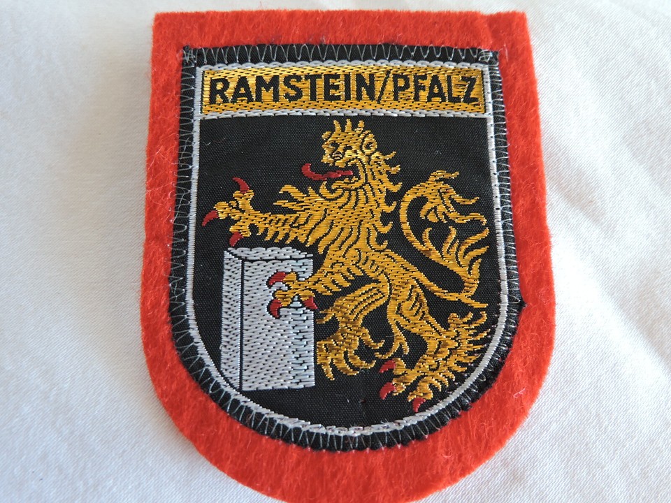 Group of Three German Patches with German Flag and Check Point Charlie ...