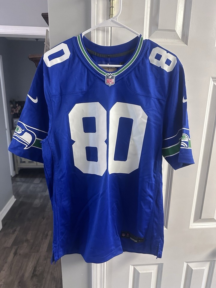 Seattle Seahawks Steve Largent Throwback Nike Jersey NWT Size Medium | eBay