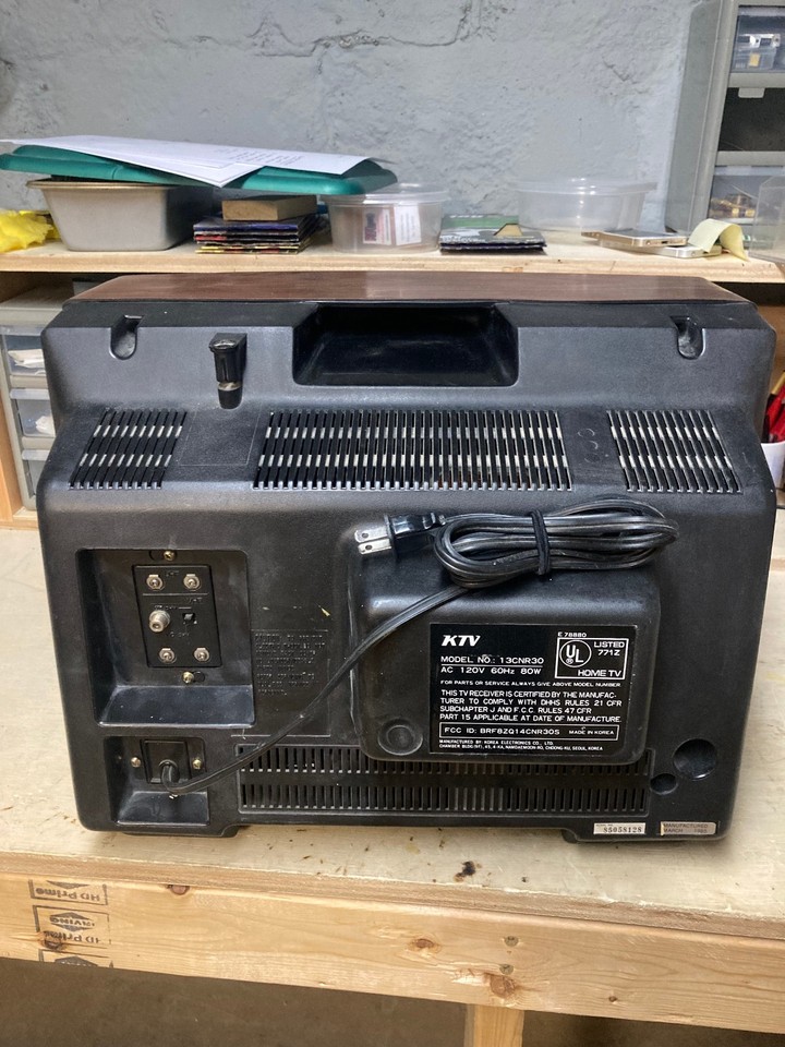 KTV Television Set Model 13CNR30 | eBay
