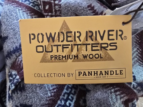 Powder River Outfitters Men's Large Aztec Jacquard Wool Jacket NWT ...