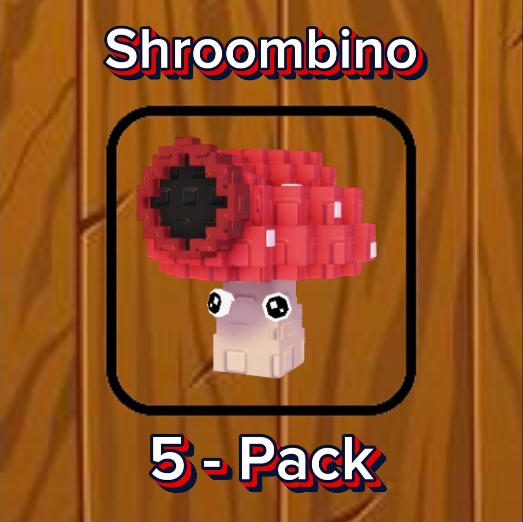 🌱PLANTS VS BRAINROT🧠 |🍄SHROOMBINO 6.8k DMGS/s🍄| 5 - Pack | eBay