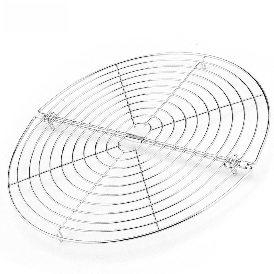 Kitchen Foldable Cooling Rack for Cake Baking Grilling Roasting Oven ...