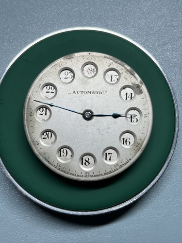 GOOD BALANCE French Military Airflight Jump Hour Style Pocket Watch ...