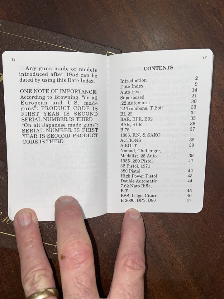 2 George Madis Books. The Winchester ERA, Browning Dates Of Manufacture ...