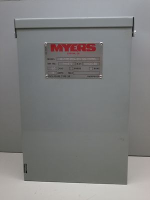Myers ME-TYPE SC2A-120V Industrial Sign Control NEMA 3R Rainproof 2 ...
