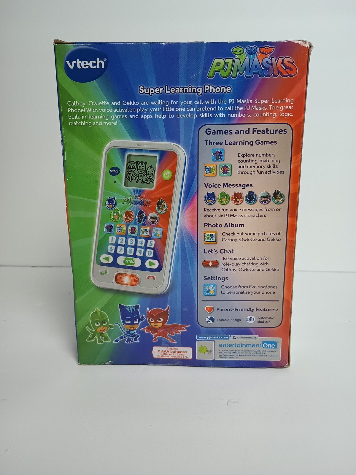 VTech PJ Masks Super Learning Phone - 80-199000 for sale online | eBay