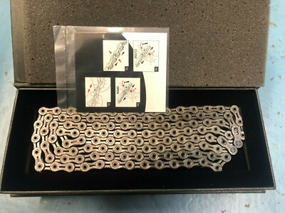 KMC X10 SL DLC 10-speed Bike chain light hollow pin black shimano sram ...