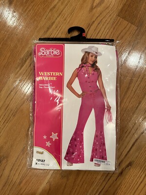 Adult Spirit Halloween Western Barbie Costume Barbie The Movie Extra ...