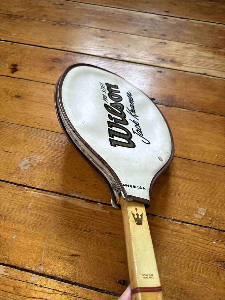 Vintage Wilson The Jack Kramer Autograph Tennis Racket With Cover | eBay