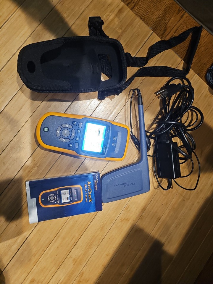 Fluke Networks AirCheck Wi-Fi Handheld Wireless Network Tester Air ...