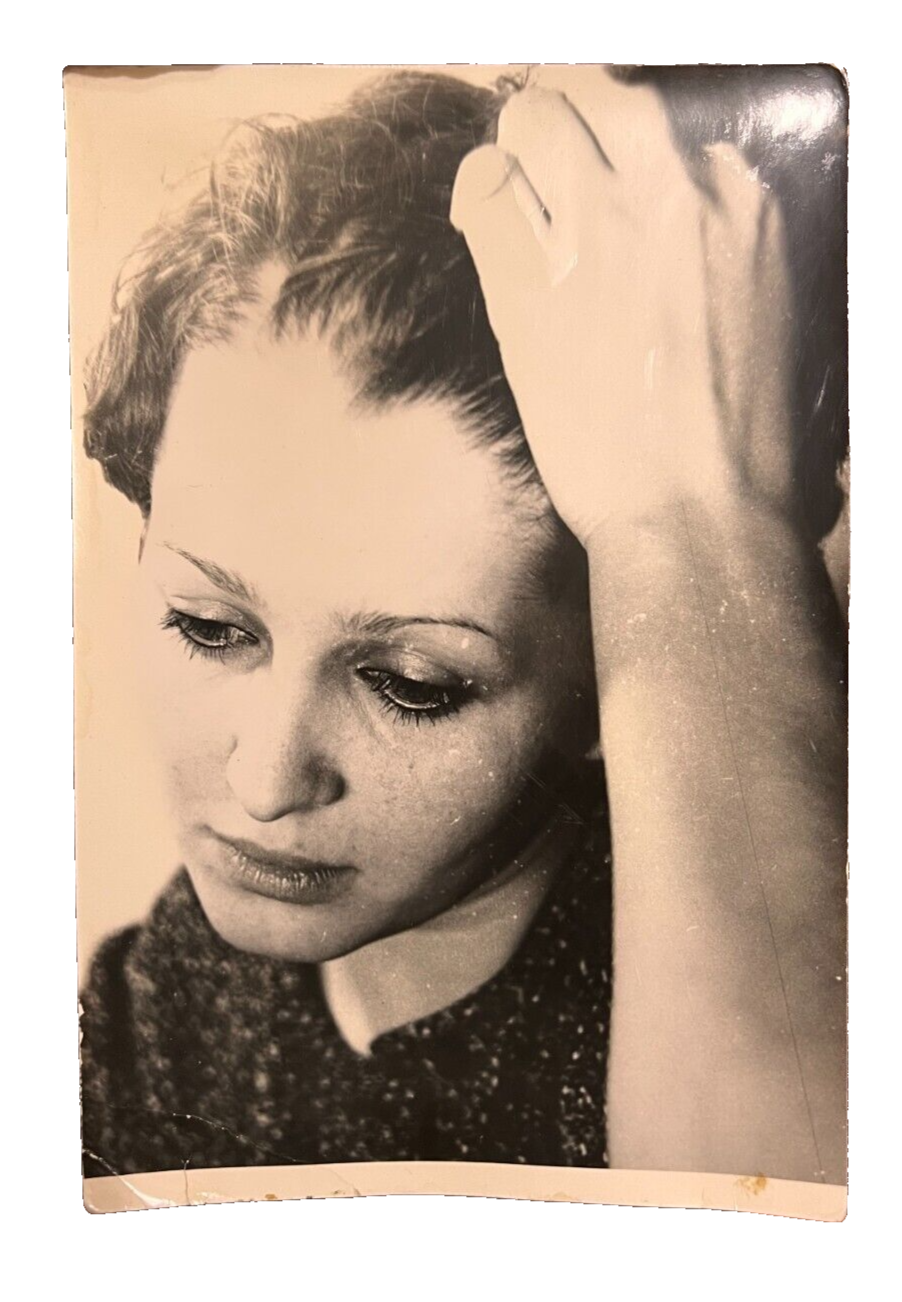 1970s Woman Beautiful Soviet woman Woman Model Makeup Sad woman | eBay
