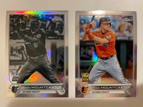 2022 Topps Chrome Negative Refractor , Refractor & 2 Base #109 Ryan ...