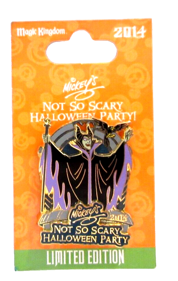 WALT DISNEY WORLD 2014 MNSSHP PIN - MALEFICENT & DIABLO - LE OF 5000 ...