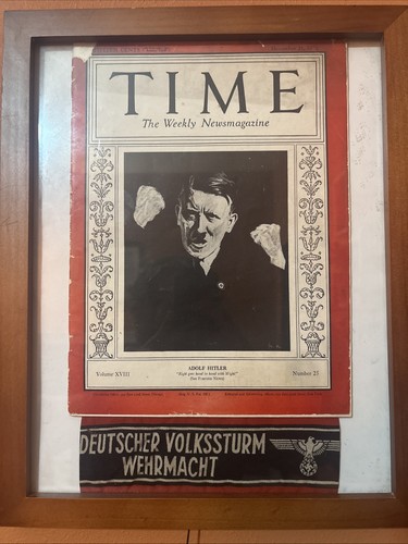 December 21, 1931 Time Magazine Adolph Hitler With Volkssturm Wehrmacht ...
