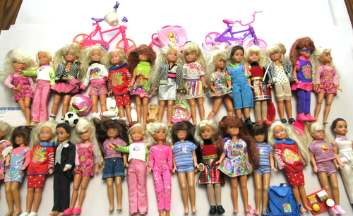 BARBIE LOT OF 30 STACIE, TODD & WHITNEY DOLLS - ORIGINAL OUTFITS ...