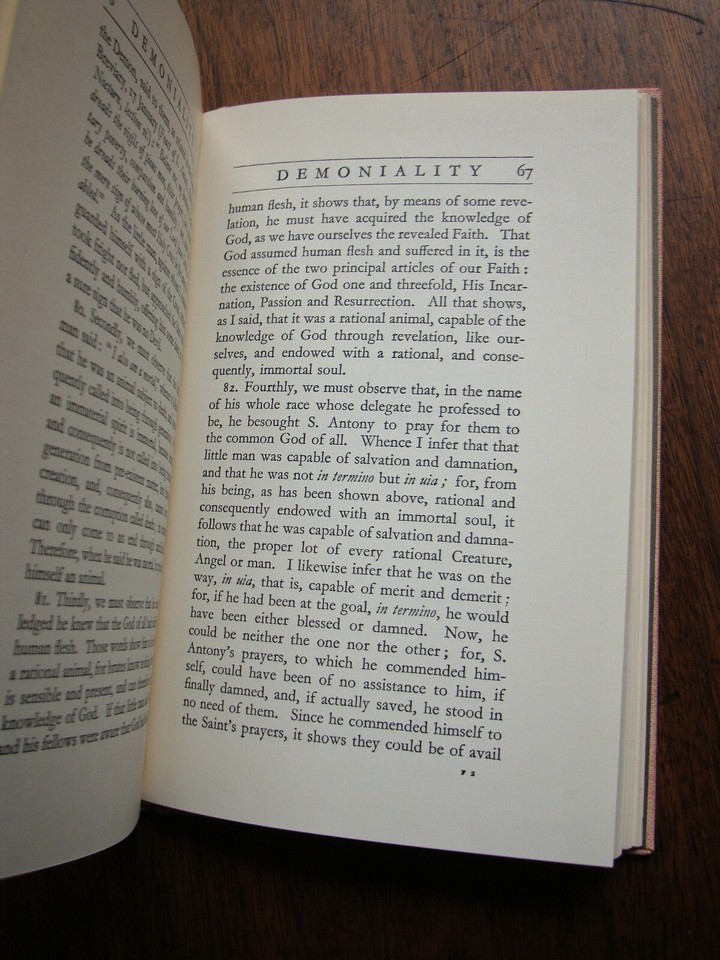 Rare ~ DEMONIALITY by Sinistrari / OCCULT HARDCOVER BOOK DEMONOLOGY ...