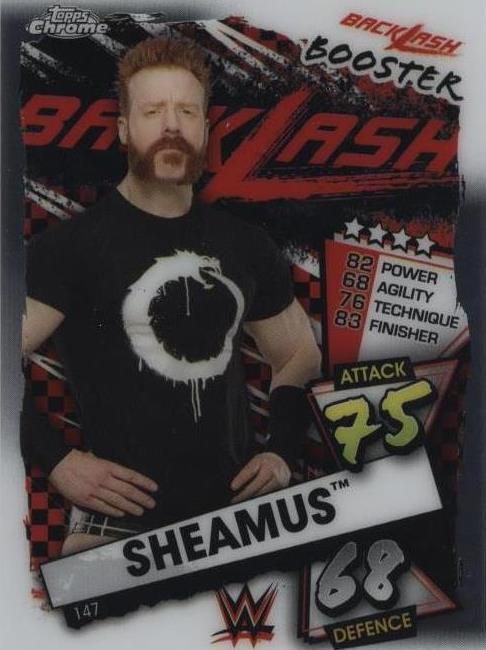 2021 Topps Chrome WWE Slam Attax - Sheamus #147 for sale online | eBay